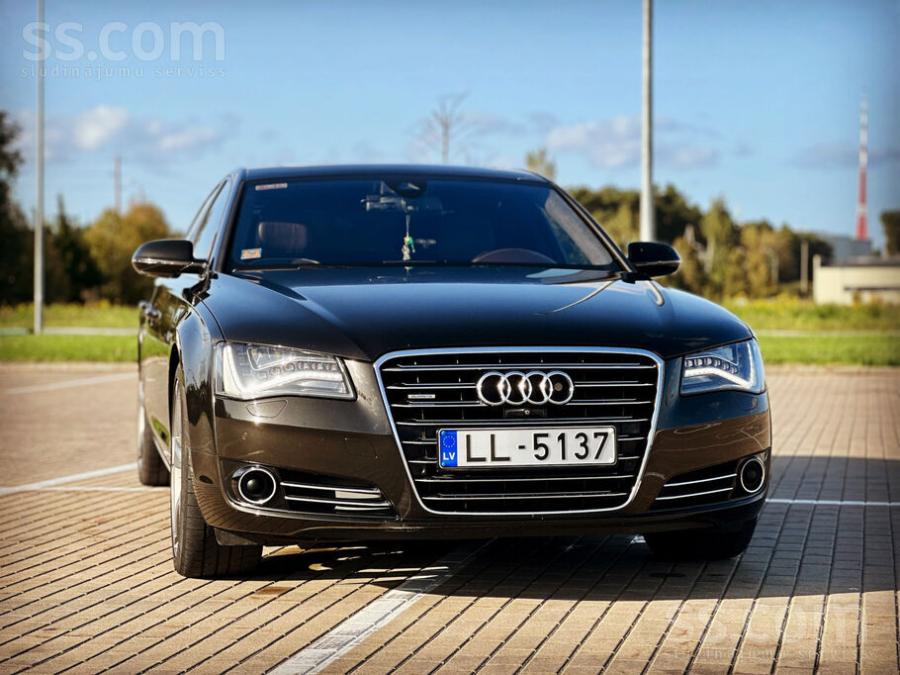 Brūns Audi A8 2012 Rīga, ar dzinēja tilpumu 4.20 L un nobraukumu 309 tūkst. km par 19000 €, foto 19 vietnē AUTOMOTO.COM.LV