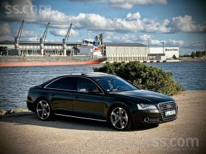 Brūns Audi A8 2012 Rīga, ar dzinēja tilpumu 4.20 L un nobraukumu 309 tūkst. km par 19000 €, foto 24 vietnē AUTOMOTO.COM.LV