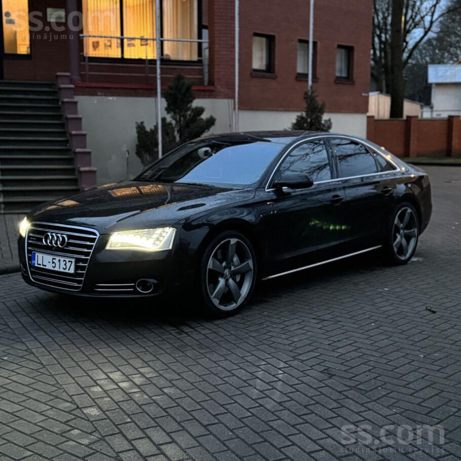 Brūns Audi A8 2012 Rīga, ar dzinēja tilpumu 4.20 L un nobraukumu 309 tūkst. km par 19000 €, foto 26 vietnē AUTOMOTO.COM.LV