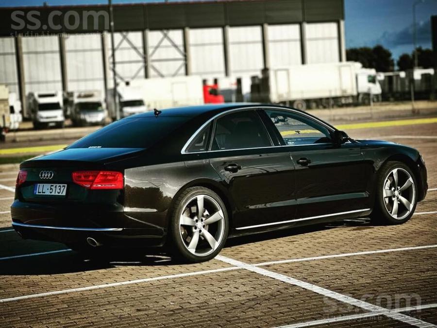 Brūns Audi A8 2012 Rīga, ar dzinēja tilpumu 4.20 L un nobraukumu 309 tūkst. km par 19000 €, foto 32 vietnē AUTOMOTO.COM.LV