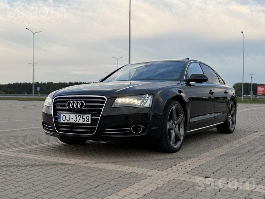 Brūns Audi A8 2012 Rīga, ar dzinēja tilpumu 4.20 L un nobraukumu 309 tūkst. km par 18000 €, foto 1 vietnē AUTOMOTO.COM.LV