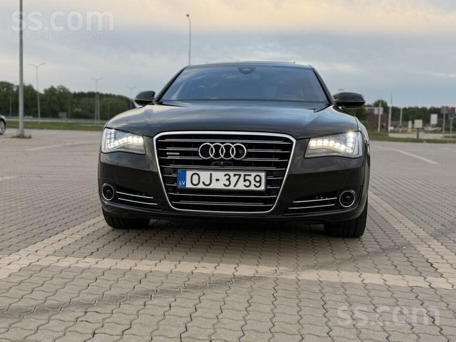 Brūns Audi A8 2012 Rīga, ar dzinēja tilpumu 4.20 L un nobraukumu 309 tūkst. km par 18000 €, foto 6 vietnē AUTOMOTO.COM.LV