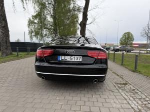Brown Audi A8 2012 in Riga, with an engine capacity of 4.20 L and mileage of 309 thousand km for 21000 €, photo 15 on AUTOMOTO.COM.LV