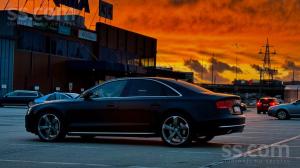 Brown Audi A8 2012 in Riga, with an engine capacity of 4.20 L and mileage of 309 thousand km for 21000 €, photo 24 on AUTOMOTO.COM.LV