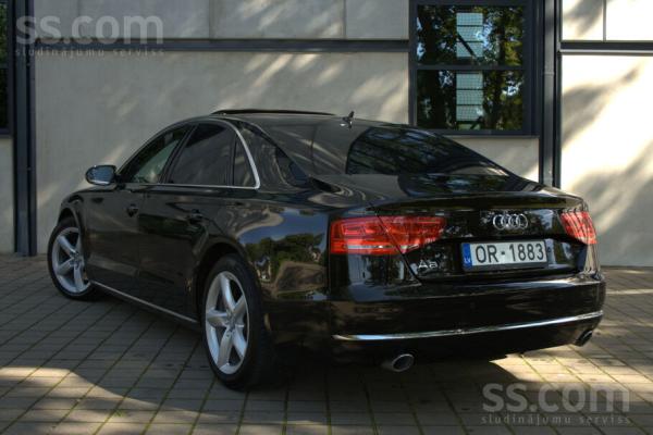 Brown Audi A8 2012 in Tukums, with an engine capacity of 3.00 L and mileage of 309 thousand km for 13990 €, photo 4 on AUTOMOTO.COM.LV