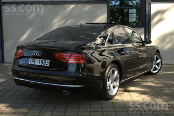 Brown Audi A8 2012 in Tukums, with an engine capacity of 3.00 L and mileage of 309 thousand km for 13990 €, photo 5 on AUTOMOTO.COM.LV