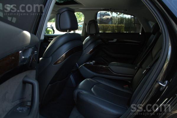 Brown Audi A8 2012 in Tukums, with an engine capacity of 3.00 L and mileage of 309 thousand km for 13990 €, photo 10 on AUTOMOTO.COM.LV
