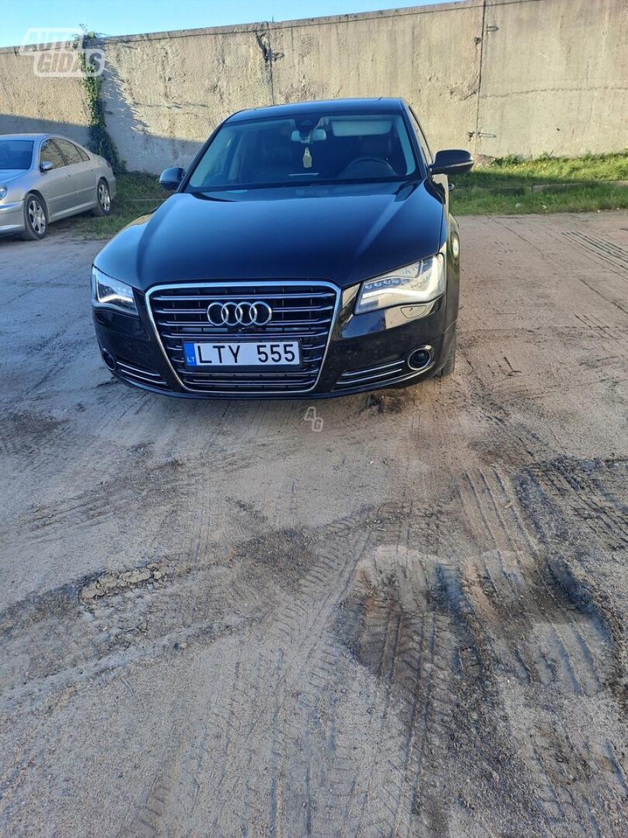 Brūns Audi A8 2012 Alīta, ar dzinēja tilpumu 3.00 L un nobraukumu 300 tūkst. km par 8000 €, foto 3 vietnē AUTOMOTO.COM.LV