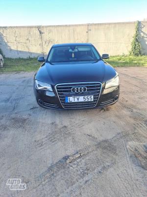 Brūns Audi A8 2012 Alīta, ar dzinēja tilpumu 3.00 L un nobraukumu 300 tūkst. km par 8000 €, foto 4 vietnē AUTOMOTO.COM.LV