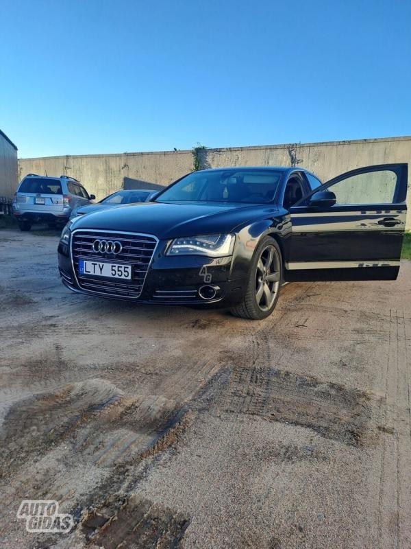Brown Audi A8 2012 in Alytus, with an engine capacity of 3.00 L and mileage of 300 thousand km for 8000 €, photo 6 on AUTOMOTO.COM.LV