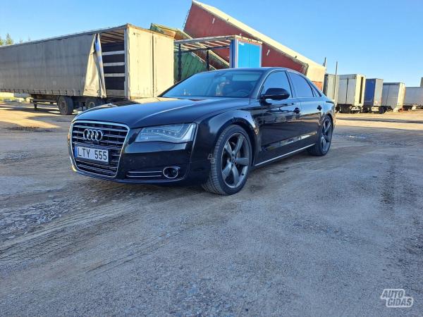 Brown Audi A8 2012 in Alytus, with an engine capacity of 3.00 L and mileage of 300 thousand km for 8000 €, photo 7 on AUTOMOTO.COM.LV