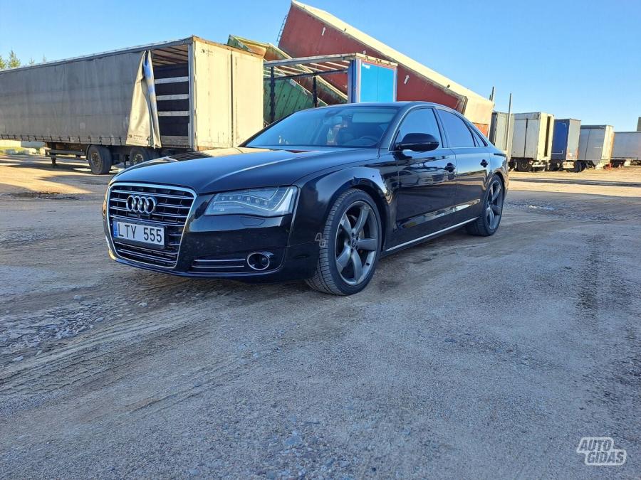 Brūns Audi A8 2012 Alīta, ar dzinēja tilpumu 3.00 L un nobraukumu 300 tūkst. km par 8000 €, foto 7 vietnē AUTOMOTO.COM.LV