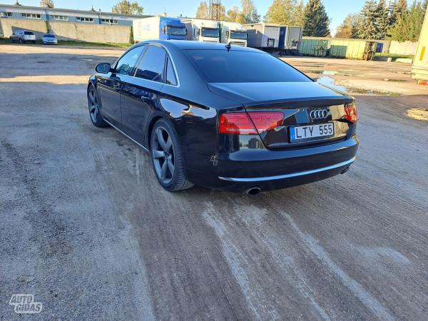 Brown Audi A8 2012 in Alytus, with an engine capacity of 3.00 L and mileage of 300 thousand km for 8000 €, photo 8 on AUTOMOTO.COM.LV