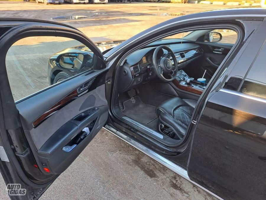 Brūns Audi A8 2012 Alīta, ar dzinēja tilpumu 3.00 L un nobraukumu 300 tūkst. km par 8000 €, foto 10 vietnē AUTOMOTO.COM.LV