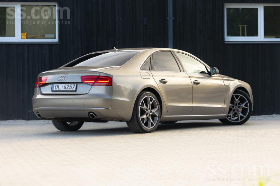 Brūns Audi A8 2013 Jelgava, ar dzinēja tilpumu 3.00 L un nobraukumu 262 tūkst. km par 17500 €, foto 5 vietnē AUTOMOTO.COM.LV