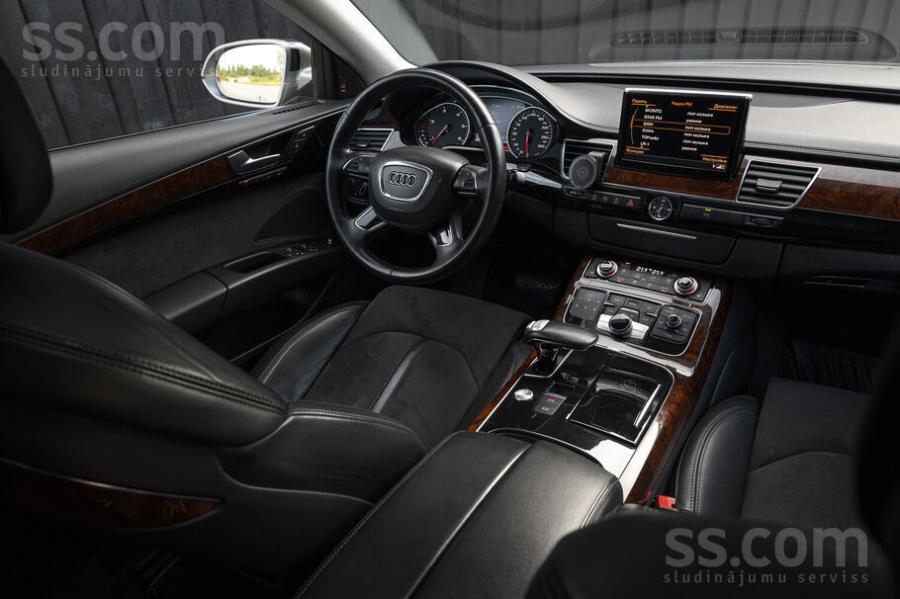 Brūns Audi A8 2013 Jelgava, ar dzinēja tilpumu 3.00 L un nobraukumu 262 tūkst. km par 17500 €, foto 9 vietnē AUTOMOTO.COM.LV