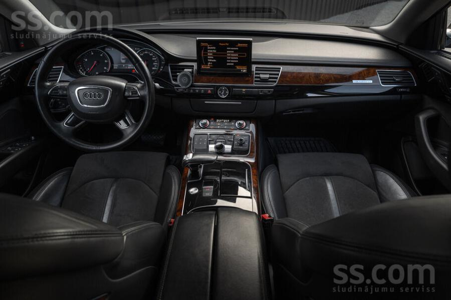 Brūns Audi A8 2013 Jelgava, ar dzinēja tilpumu 3.00 L un nobraukumu 262 tūkst. km par 17500 €, foto 10 vietnē AUTOMOTO.COM.LV