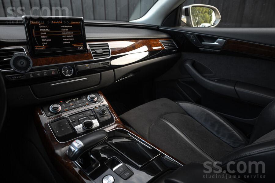 Brūns Audi A8 2013 Jelgava, ar dzinēja tilpumu 3.00 L un nobraukumu 262 tūkst. km par 17500 €, foto 12 vietnē AUTOMOTO.COM.LV