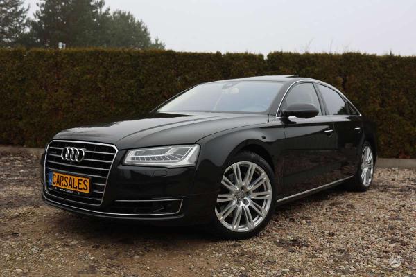 Brown Audi A8 2014 in Alytus, with an engine capacity of 3.00 L and mileage of 289 thousand km for 17900 €, photo 1 on AUTOMOTO.COM.LV