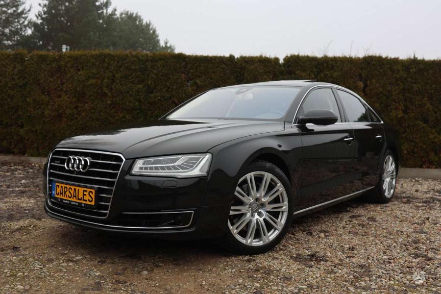 Brūns Audi A8 2014 Alīta, ar dzinēja tilpumu 3.00 L un nobraukumu 289 tūkst. km par 17900 €, foto 1 vietnē AUTOMOTO.COM.LV