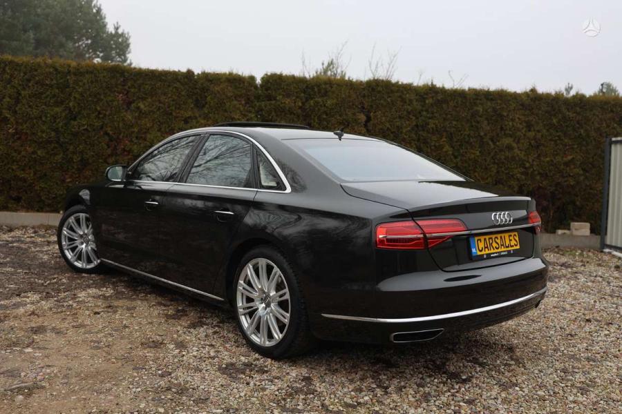 Brūns Audi A8 2014 Alīta, ar dzinēja tilpumu 3.00 L un nobraukumu 289 tūkst. km par 17900 €, foto 3 vietnē AUTOMOTO.COM.LV