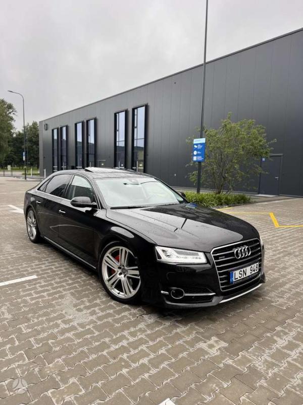 Brūns Audi A8 2014 Viļņa, ar dzinēja tilpumu 3.00 L un nobraukumu 180 tūkst. km par 19500 €, foto 2 vietnē AUTOMOTO.COM.LV
