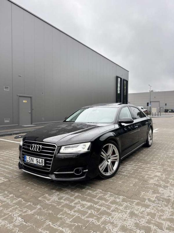 Brūns Audi A8 2014 Viļņa, ar dzinēja tilpumu 3.00 L un nobraukumu 180 tūkst. km par 19500 €, foto 3 vietnē AUTOMOTO.COM.LV