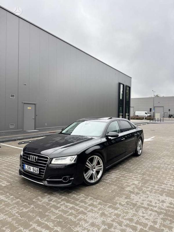 Brūns Audi A8 2014 Viļņa, ar dzinēja tilpumu 3.00 L un nobraukumu 180 tūkst. km par 19500 €, foto 4 vietnē AUTOMOTO.COM.LV