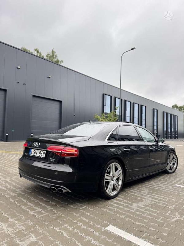 Brūns Audi A8 2014 Viļņa, ar dzinēja tilpumu 3.00 L un nobraukumu 180 tūkst. km par 19500 €, foto 6 vietnē AUTOMOTO.COM.LV