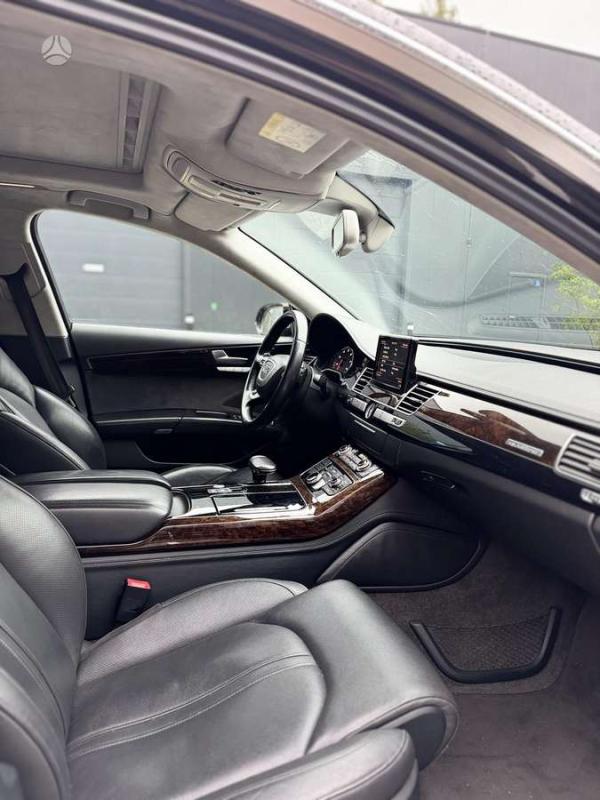 Brūns Audi A8 2014 Viļņa, ar dzinēja tilpumu 3.00 L un nobraukumu 180 tūkst. km par 19500 €, foto 7 vietnē AUTOMOTO.COM.LV