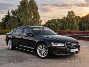 Brūns Audi A8 2014 Tartu, ar dzinēja tilpumu 4.20 L un nobraukumu 193 tūkst. km par 22999 €, foto  vietnē AUTOMOTO.COM.LV