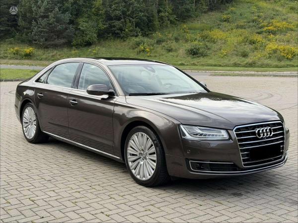 Ауди А8 2015 в Вильнюс на AUTOMOTO.COM.LV Коричневый Ауди А8 2015 в Вильнюс, объемом двигателя 2.97 л и пробегом 182 тыс. км за 18200 €, фото 1 на AUTOMOTO.COM.LV