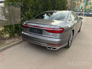 Brown Audi A8 2021 in Riga, with an engine capacity of 3.00 L and mileage of 180 thousand km for 37450 €, photo 8 on AUTOMOTO.COM.LV