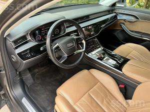 Brown Audi A8 2021 in Riga, with an engine capacity of 3.00 L and mileage of 180 thousand km for 37450 €, photo 9 on AUTOMOTO.COM.LV