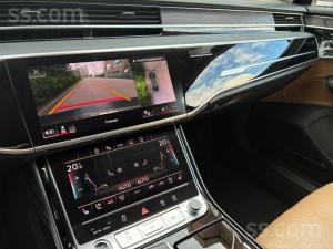 Brown Audi A8 2021 in Riga, with an engine capacity of 3.00 L and mileage of 180 thousand km for 37450 €, photo 19 on AUTOMOTO.COM.LV
