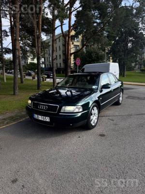Зеленый Ауди А8 2001 в Рига, объемом двигателя 3.30 л и пробегом 298 тыс. км за 4000 €, фото  на AUTOMOTO.COM.LV
