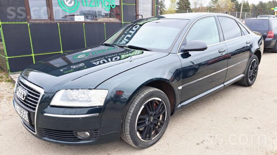 Zaļš Audi A8 2006 Rīga, ar dzinēja tilpumu 3.00 L un nobraukumu 406 tūkst. km par 3590 €, foto 1 vietnē AUTOMOTO.COM.LV