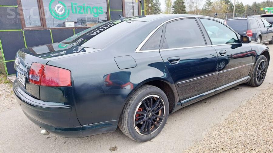 Zaļš Audi A8 2006 Rīga, ar dzinēja tilpumu 3.00 L un nobraukumu 406 tūkst. km par 3590 €, foto 3 vietnē AUTOMOTO.COM.LV
