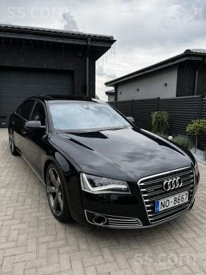 Zaļš Audi A8 2011 Ventspils, ar dzinēja tilpumu 3.00 L un nobraukumu 320 tūkst. km par 16500 €, foto  vietnē AUTOMOTO.COM.LV