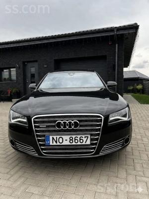 Zaļš Audi A8 2011 Ventspils, ar dzinēja tilpumu 3.00 L un nobraukumu 320 tūkst. km par 16500 €, foto 4 vietnē AUTOMOTO.COM.LV