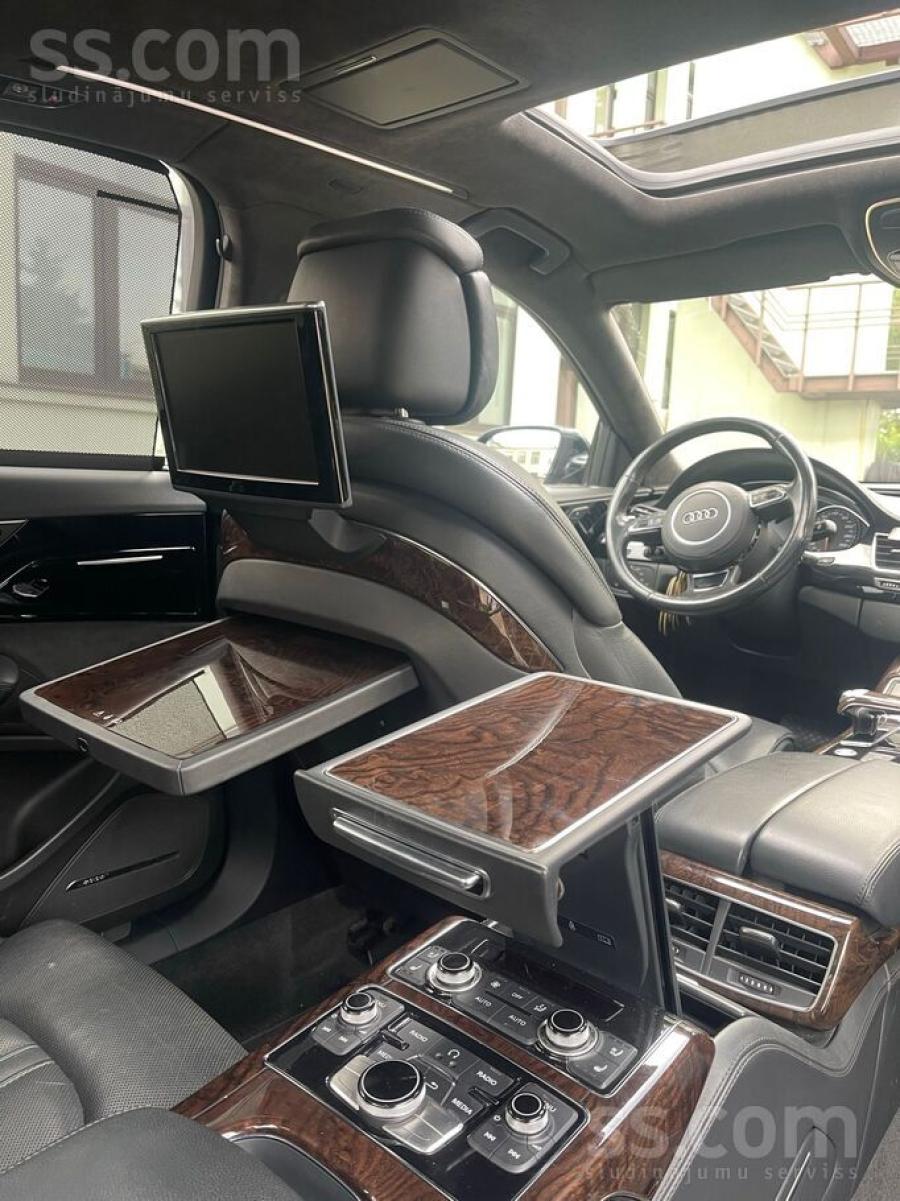 Zaļš Audi A8 2011 Ventspils, ar dzinēja tilpumu 3.00 L un nobraukumu 320 tūkst. km par 16500 €, foto 9 vietnē AUTOMOTO.COM.LV