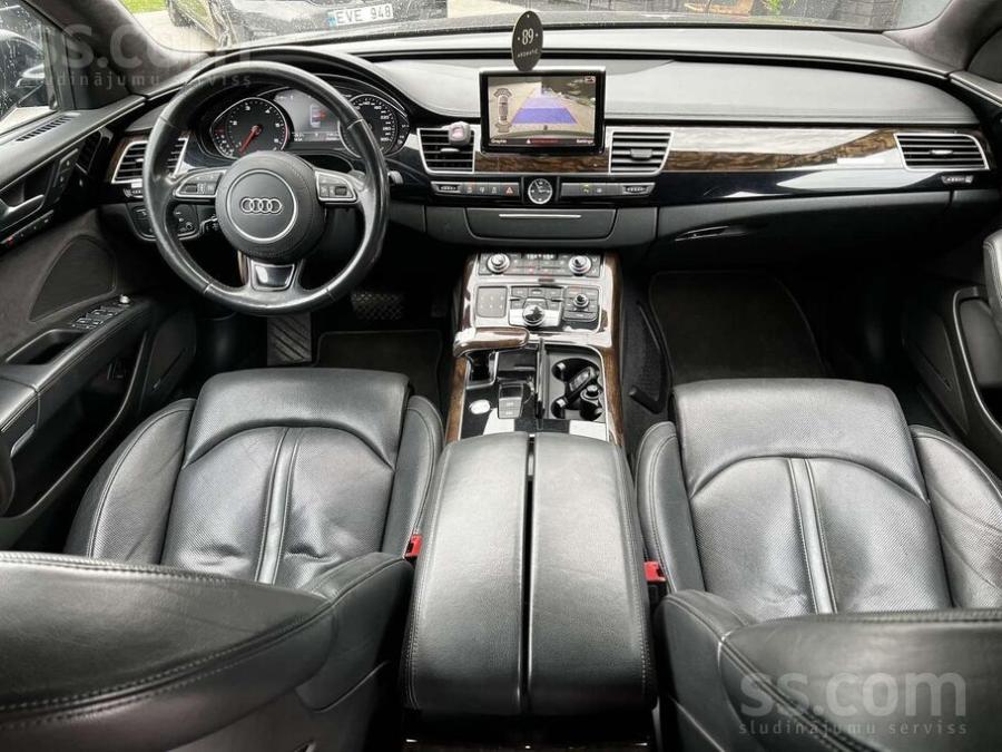 Zaļš Audi A8 2011 Ventspils, ar dzinēja tilpumu 3.00 L un nobraukumu 320 tūkst. km par 16500 €, foto 10 vietnē AUTOMOTO.COM.LV