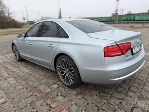 Grey Audi A8 2013 in Ventspils, with an engine capacity of 2.00 L and mileage of 156 thousand km for 20000 €, photo 4 on AUTOMOTO.COM.LV