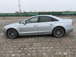 Grey Audi A8 2013 in Ventspils, with an engine capacity of 2.00 L and mileage of 156 thousand km for 20000 €, photo 7 on AUTOMOTO.COM.LV