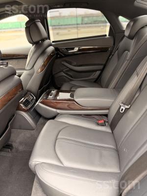 Grey Audi A8 2013 in Ventspils, with an engine capacity of 2.00 L and mileage of 156 thousand km for 20000 €, photo 10 on AUTOMOTO.COM.LV