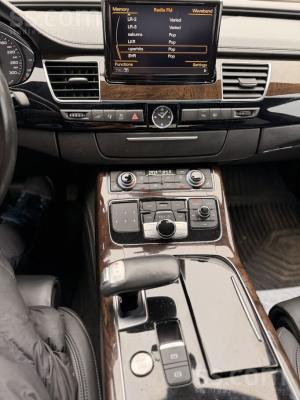 Grey Audi A8 2013 in Ventspils, with an engine capacity of 2.00 L and mileage of 156 thousand km for 20000 €, photo 12 on AUTOMOTO.COM.LV
