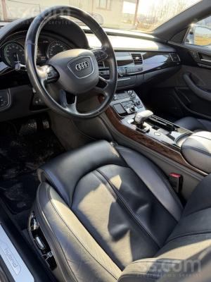 Grey Audi A8 2013 in Ventspils, with an engine capacity of 2.00 L and mileage of 156 thousand km for 20000 €, photo 17 on AUTOMOTO.COM.LV