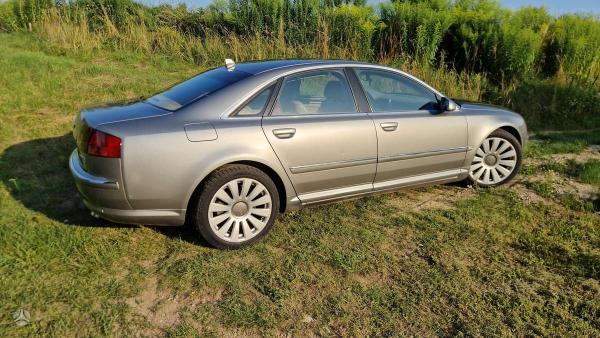 Pelēks Audi A8 2003 Viļņa, ar dzinēja tilpumu 3.94 L un nobraukumu 330 tūkst. km par 2100 €, foto 6 vietnē AUTOMOTO.COM.LV
