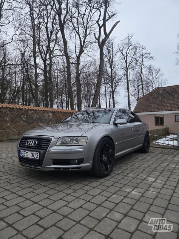 Pelēks Audi A8 2004 Pakruojis, ar dzinēja tilpumu 3.00 L un nobraukumu 470 tūkst. km par 3400 €, foto 1 vietnē AUTOMOTO.COM.LV