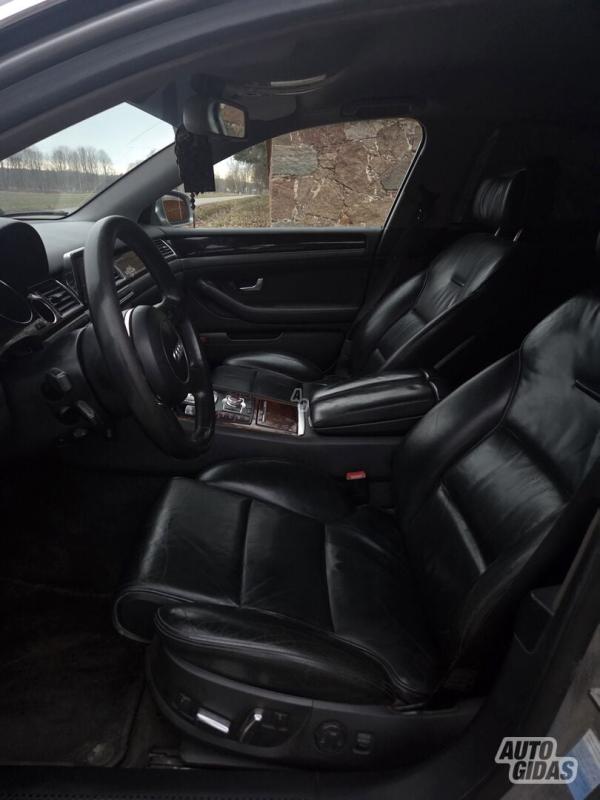Pelēks Audi A8 2004 Pakruojis, ar dzinēja tilpumu 3.00 L un nobraukumu 470 tūkst. km par 3400 €, foto 5 vietnē AUTOMOTO.COM.LV